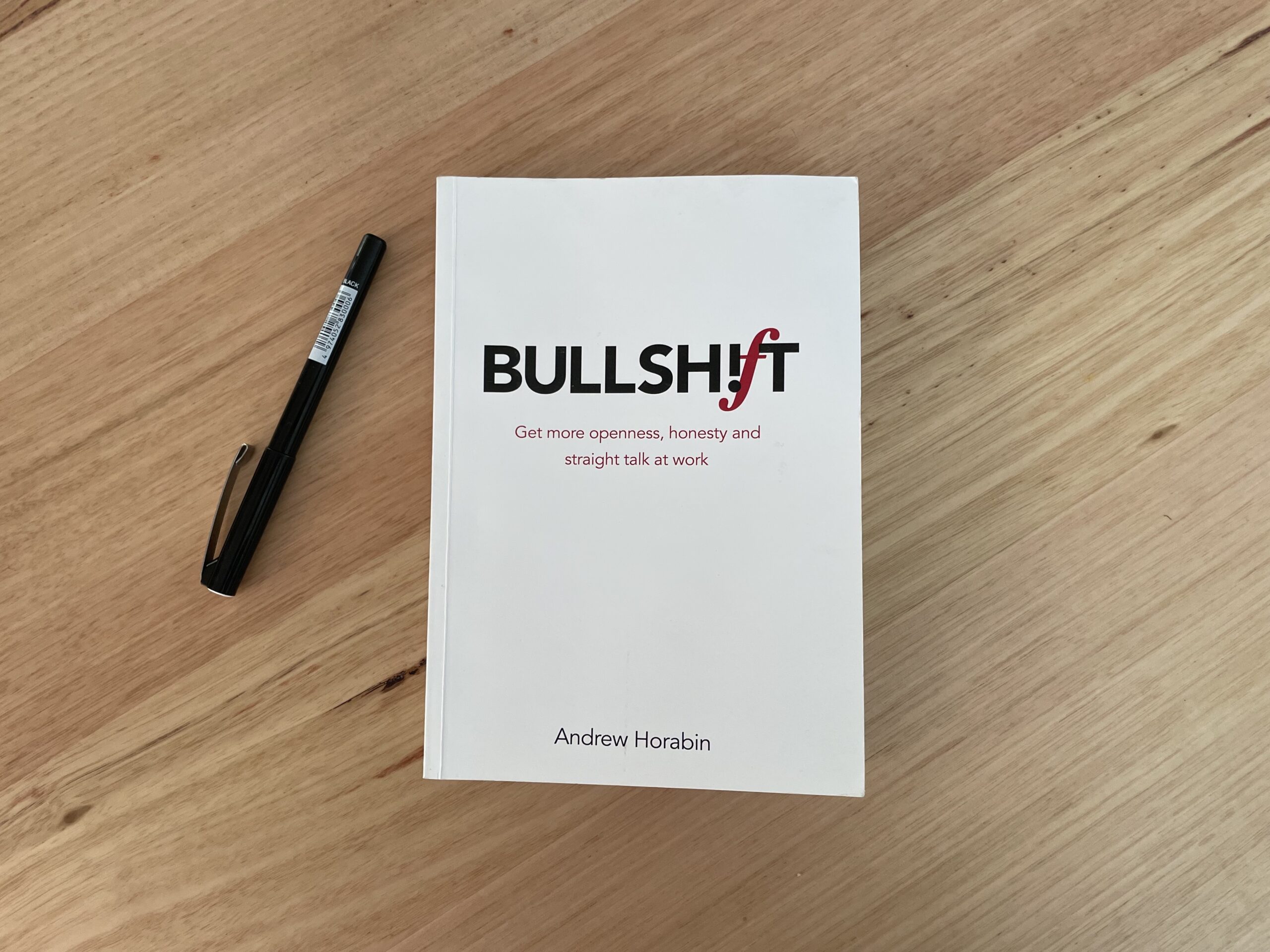 Book Club: Bullshift by Andrew Horabin - Even Keel Leadership